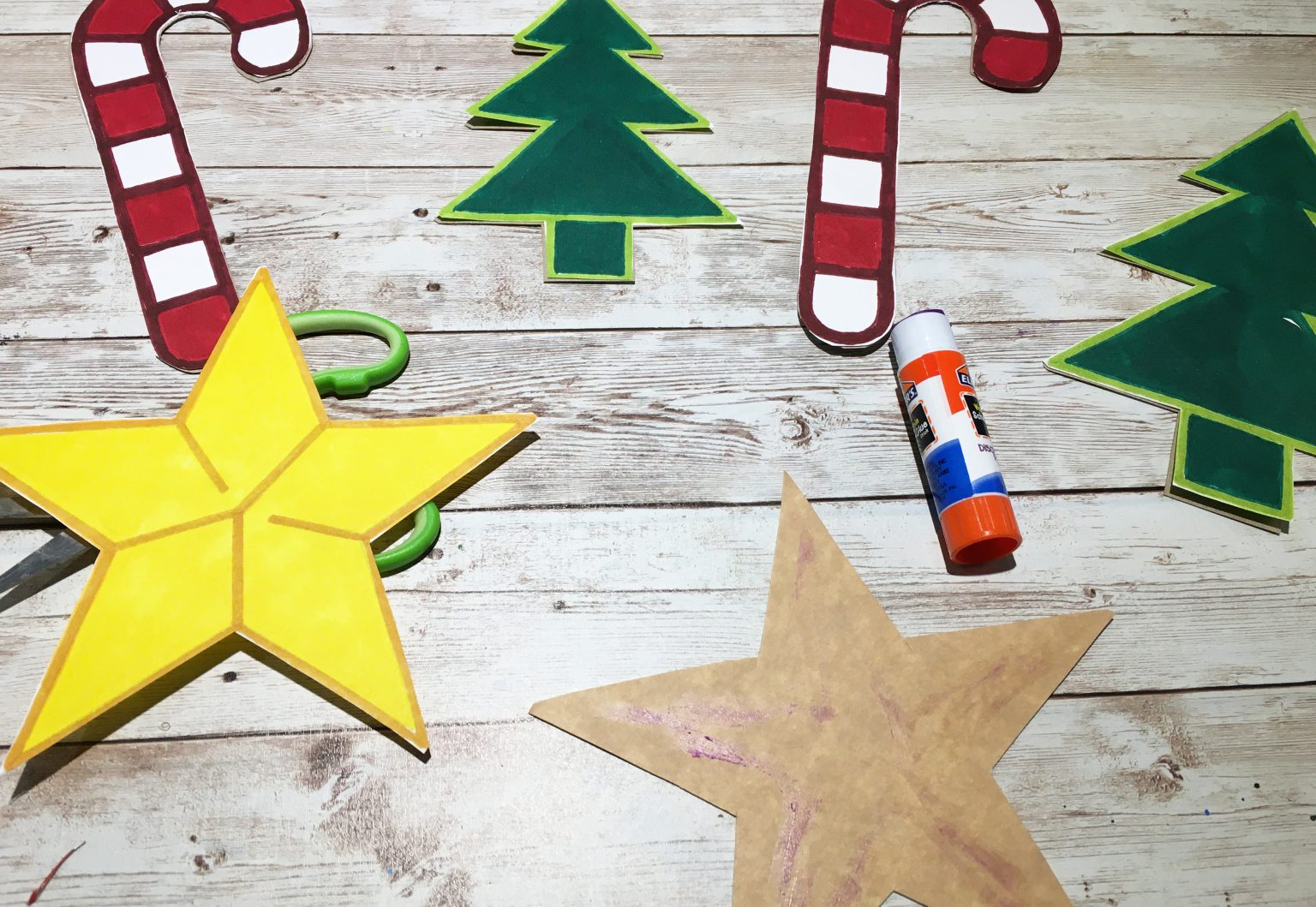 Printable Christmas Garland - Little Bins for Little Hands