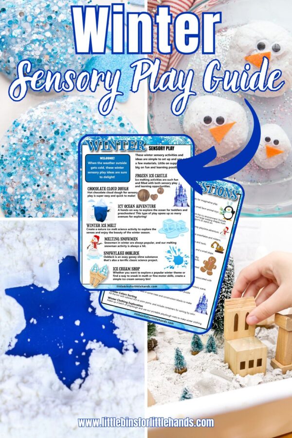 21 Winter Sensory Bin Ideas - Little Bins for Little Hands