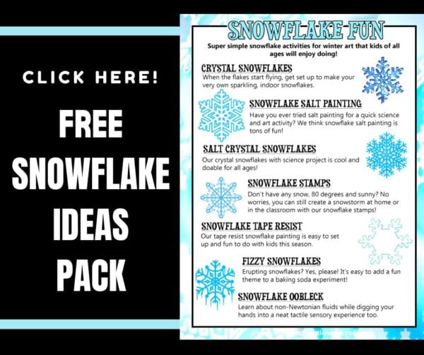 23 Snowflake Crafts For Kids - Little Bins for Little Hands