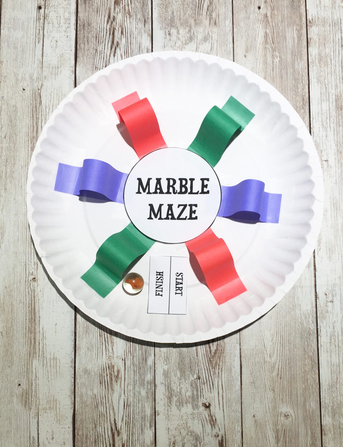 Marble Maze - Little Bins for Little Hands