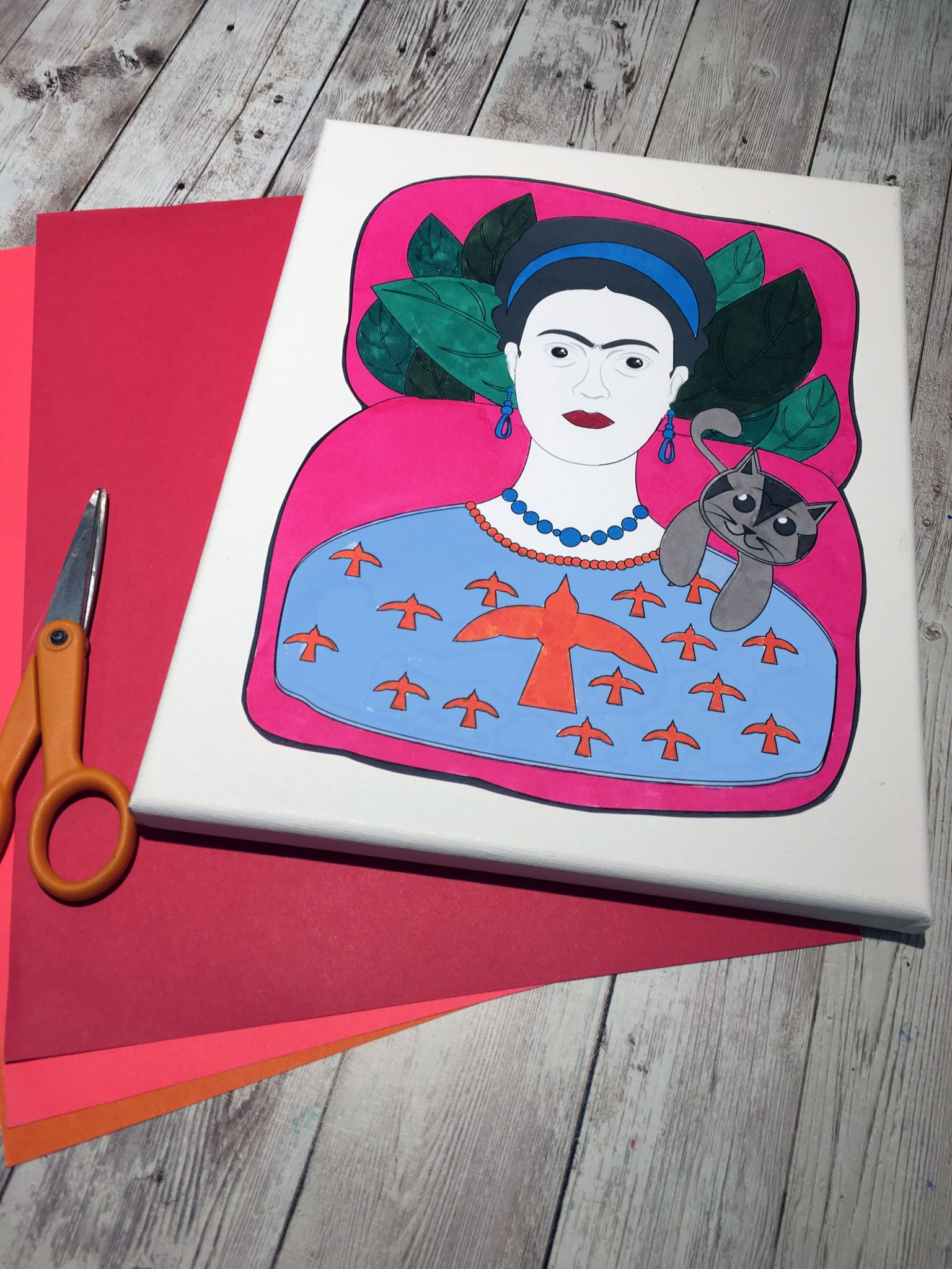Frida's Flowers Activity (Free Printable) - Little Bins for Little Hands