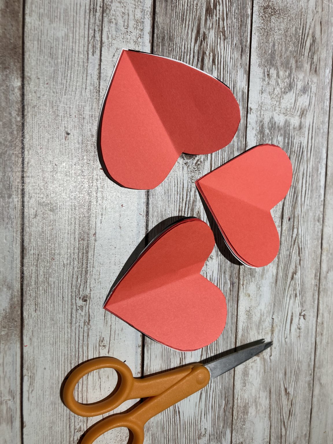 3D Valentine Heart Craft - Little Bins for Little Hands