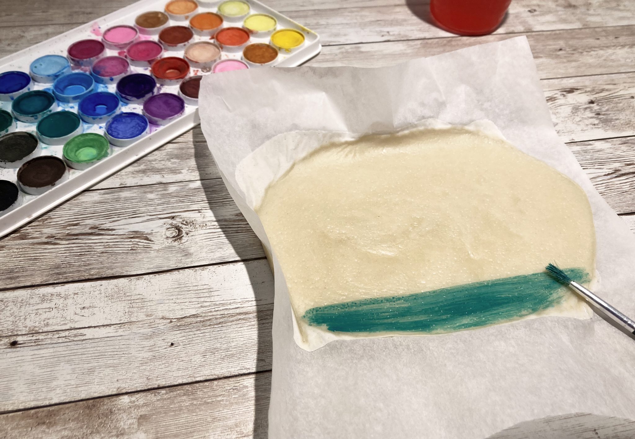 Michelangelo Fresco Painting For Kids - Little Bins for Little Hands