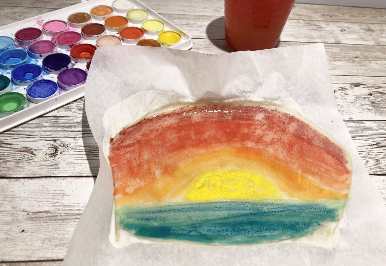 Michelangelo Fresco Painting For Kids - Little Bins for Little Hands