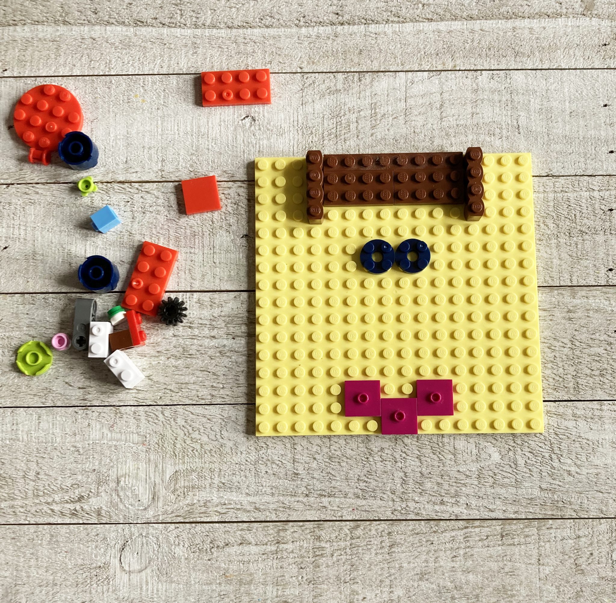 LEGO Self Portrait Challenge - Little Bins for Little Hands