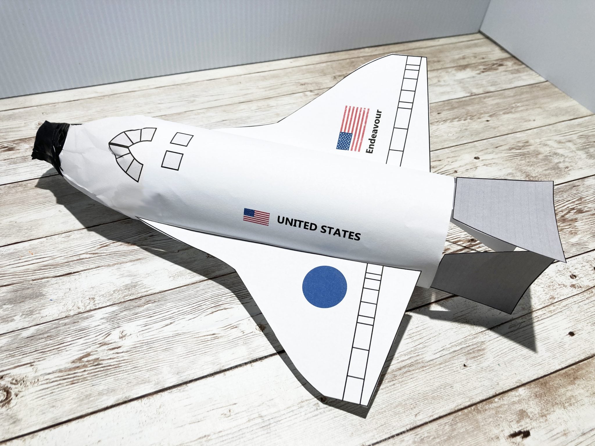 Space Shuttle Project - Little Bins for Little Hands