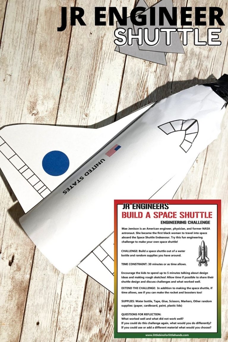 Space Shuttle Project - Little Bins for Little Hands