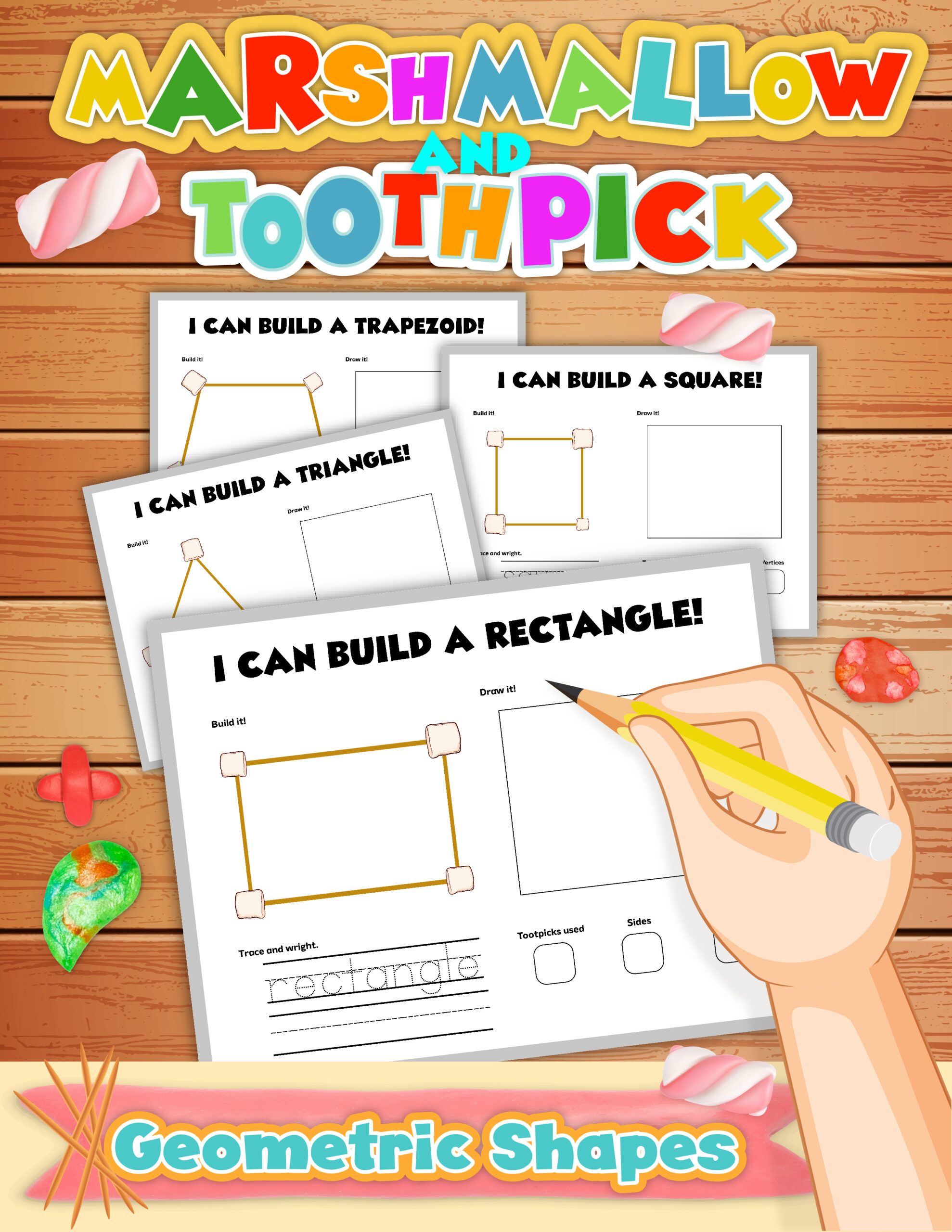 Toothpick and Marshmallow Tower Challenge