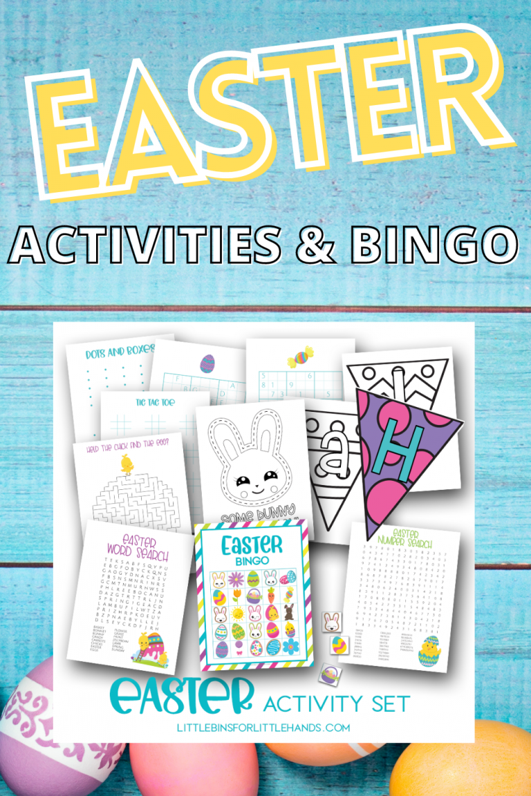 Easter Bingo (Free Printable) - Little Bins for Little Hands