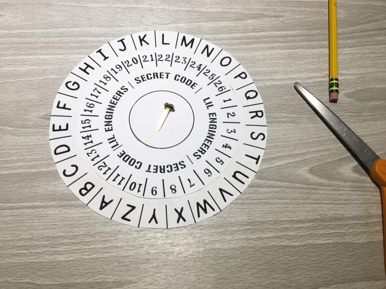 Make Your Own Secret Decoder Ring - Little Bins for Little Hands