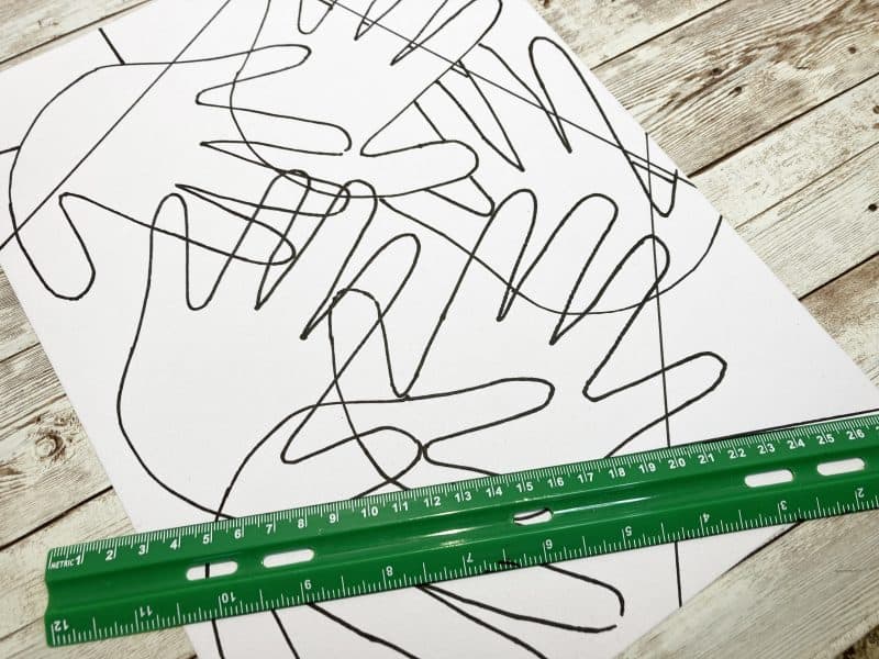 Handprint Collage Art Activity - Little Bins for Little Hands