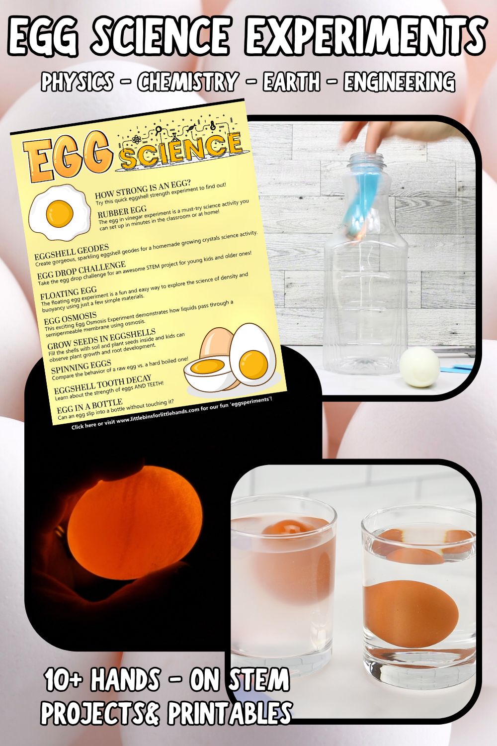 Egg Science Experiments for Kids (10 STEM Activities Using Eggs)
