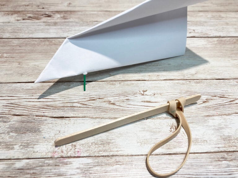 How to Make a Paper Airplane Launcher (STEM Project for Kids)