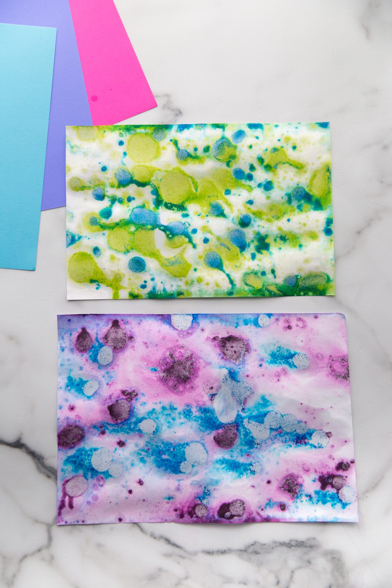How To Marble Paper - Little Bins for Little Hands