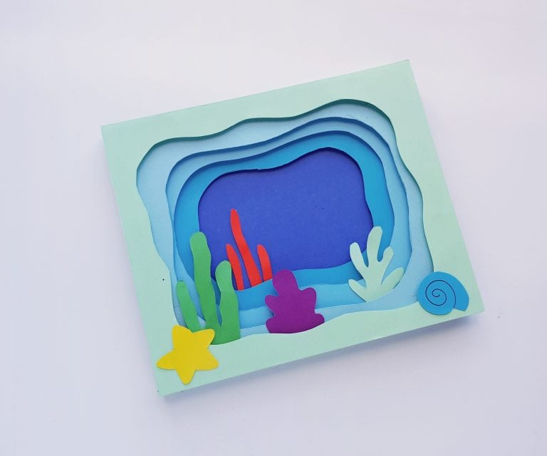 3D Ocean Paper Craft - Little Bins for Little Hands
