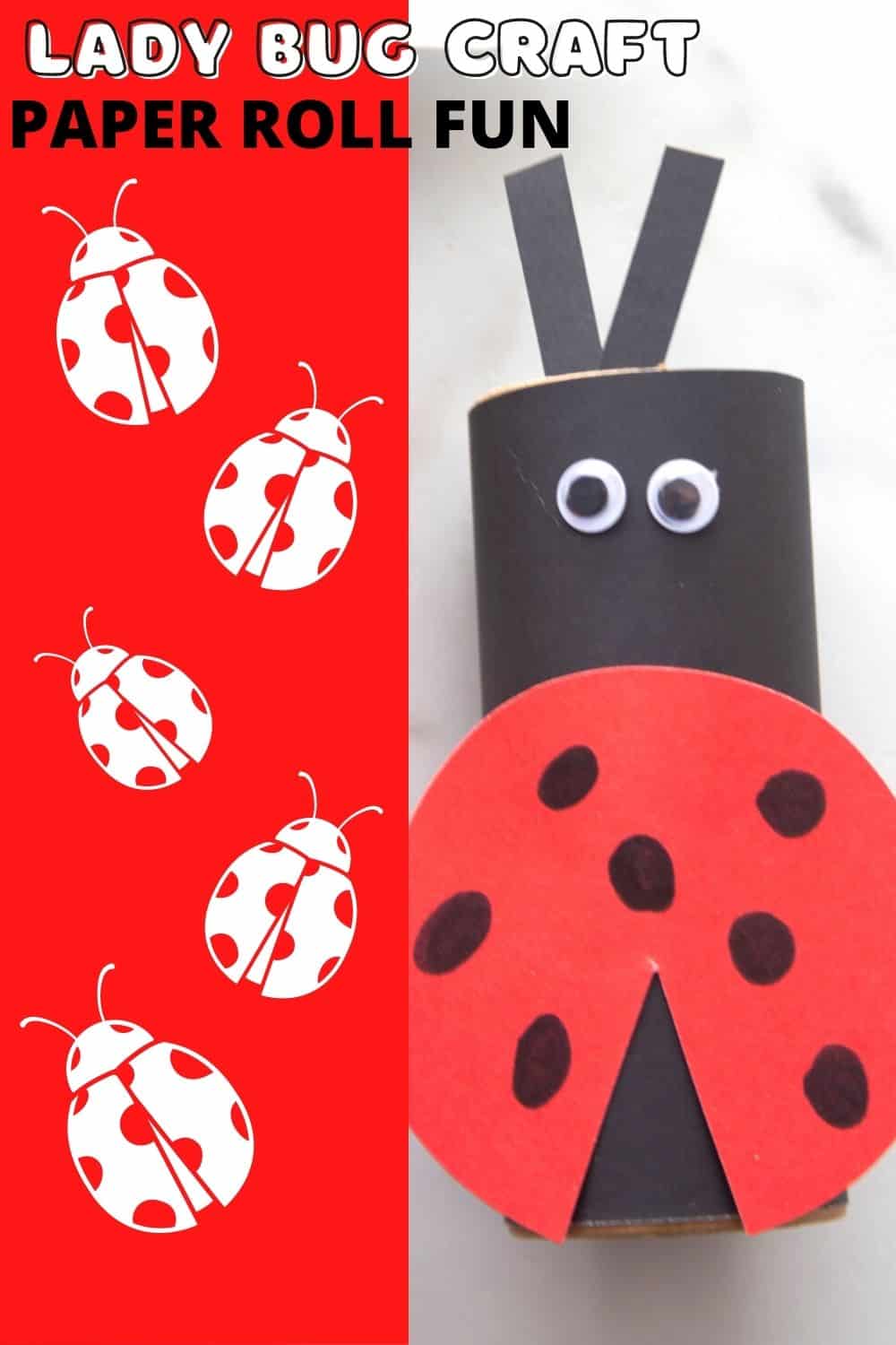 Ladybug Craft For Kids - Little Bins for Little Hands