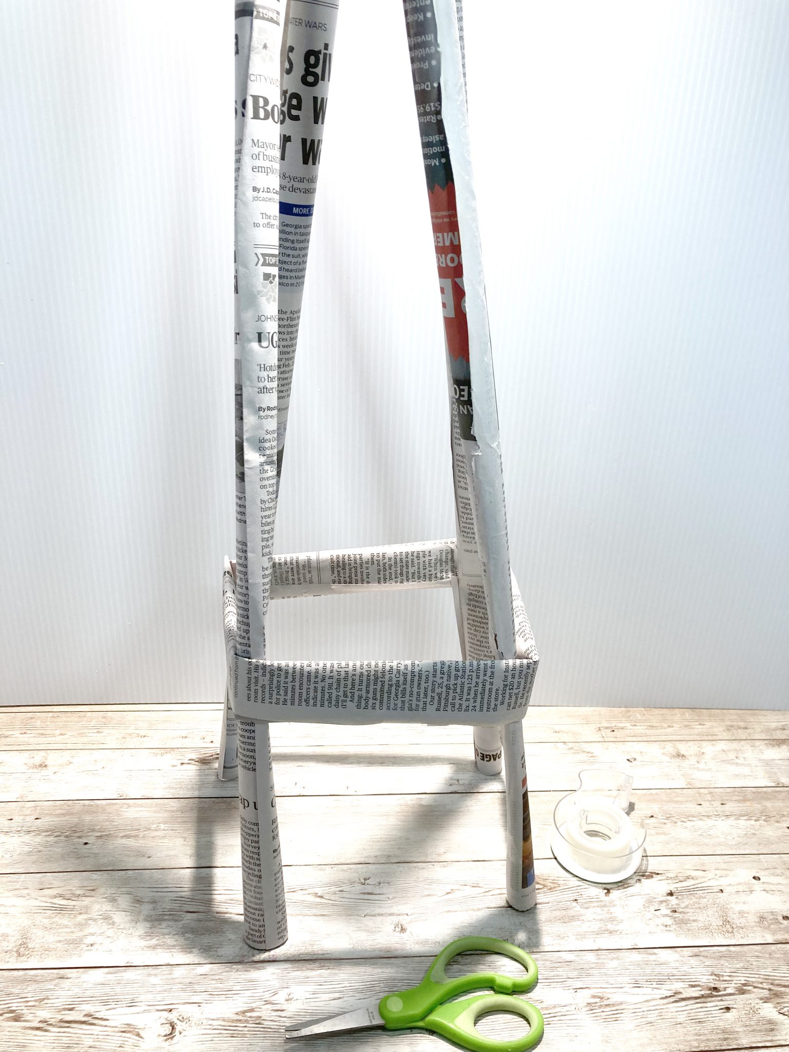 How To Make A Paper Eiffel Tower - Little Bins for Little Hands