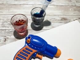 Water Gun Painting - Little Bins for Little Hands