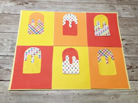 Popsicle Art For Kids (Pop Art Inspired) - Little Bins for Little Hands