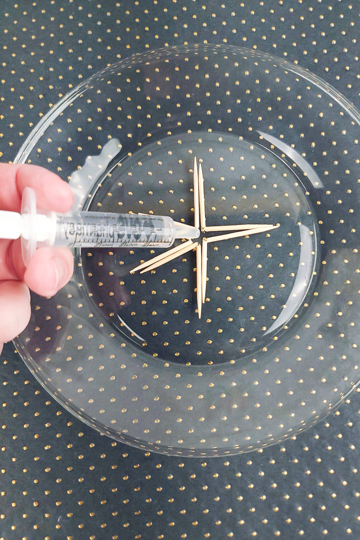Toothpick Star Experiment (Capillary Action)