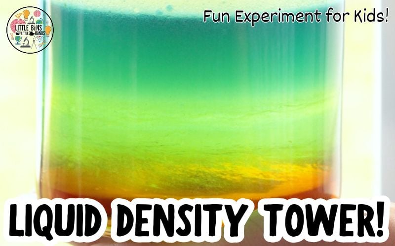 Amazing Density Tower Experiment (Liquids and Density)