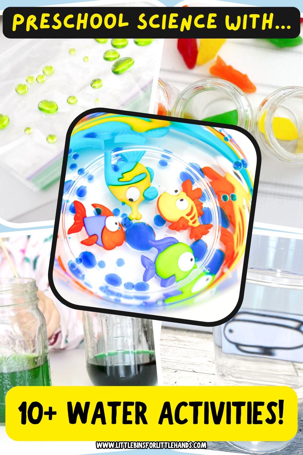 Water Activities for Preschoolers - Little Bins for Little Hands