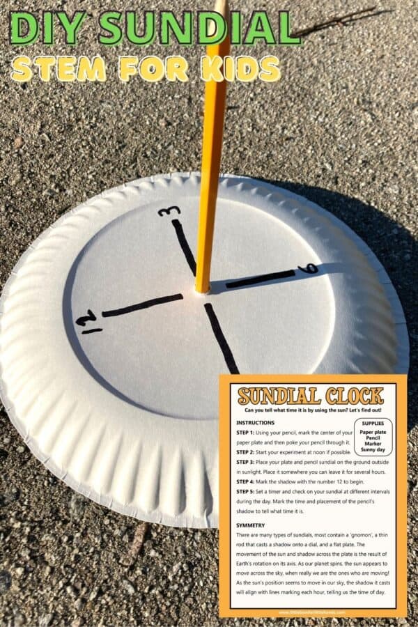 How To Make A Sundial - Little Bins for Little Hands