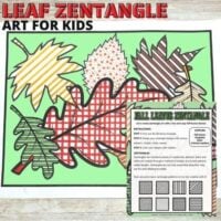 Zentangle Fruit Art - Little Bins for Little Hands