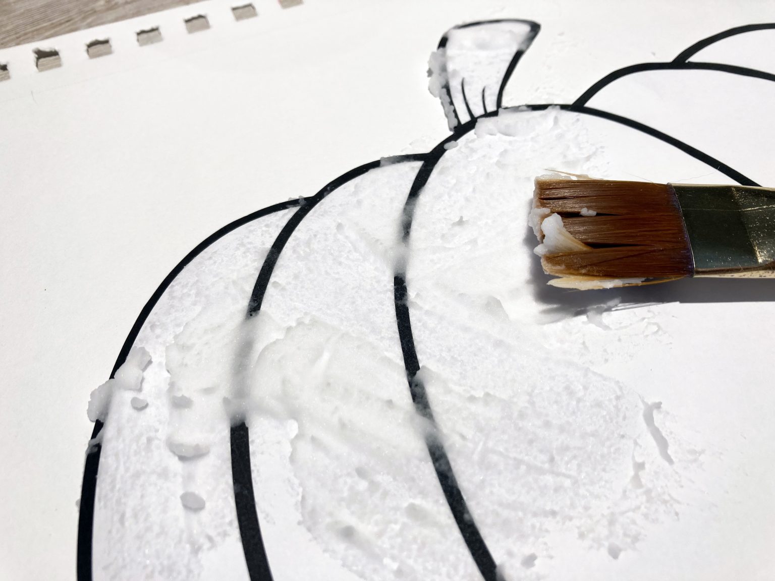 Fizzy Pumpkin Art Activity - Little Bins for Little Hands
