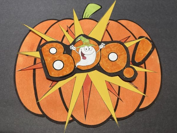 Boo Who Halloween Pop Art - Little Bins for Little Hands