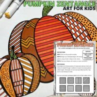 Easy Pumpkin Art Projects - Little Bins for Little Hands