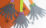Handprint Witch's Broom Craft | Easy Halloween Handprint Craft!