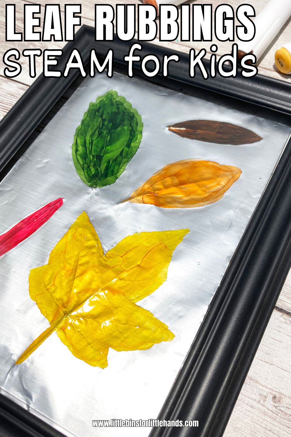 Leaf Rubbing Activity - Little Bins for Little Hands
