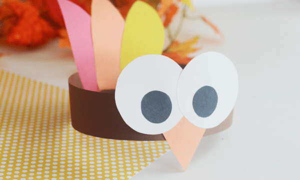 Easy Turkey Hat Craft - Little Bins for Little Hands