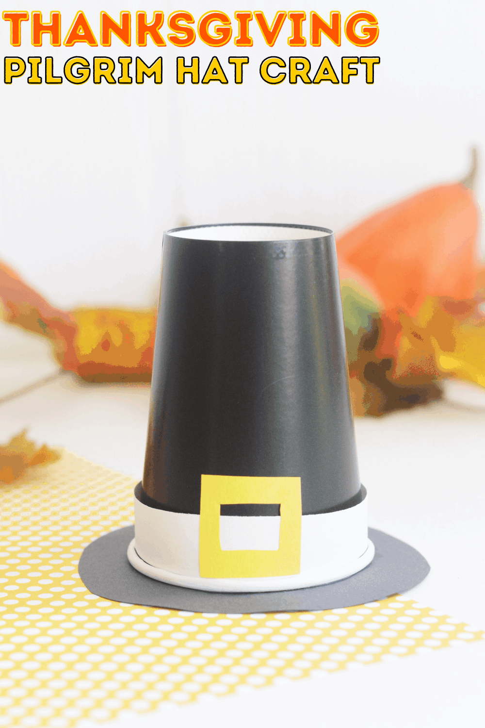 Easy Pilgrim Hat Craft Little Bins for Little Hands