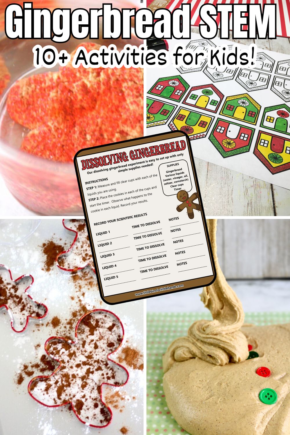 10 Awesome Gingerbread STEM Activities - Little Bins for Little Hands