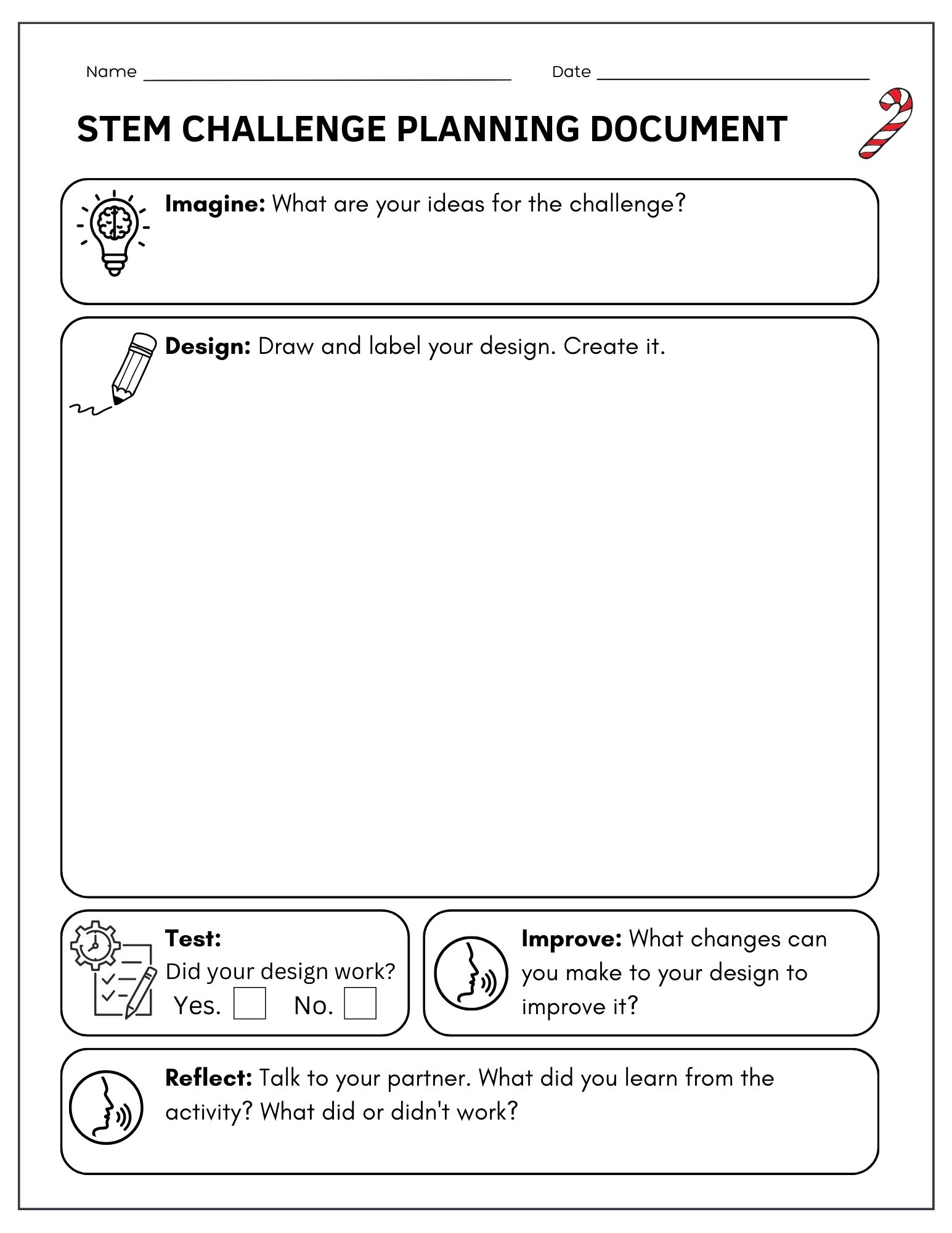 Christmas Candy STEM Challenges - Little Bins for Little Hands