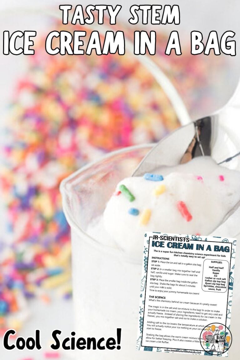 How to Make Ice Cream in a Bag (Fun Kids Science Experiment)