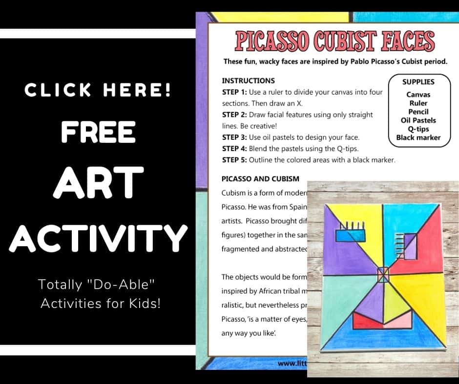 Picasso Faces For Kids - Little Bins for Little Hands