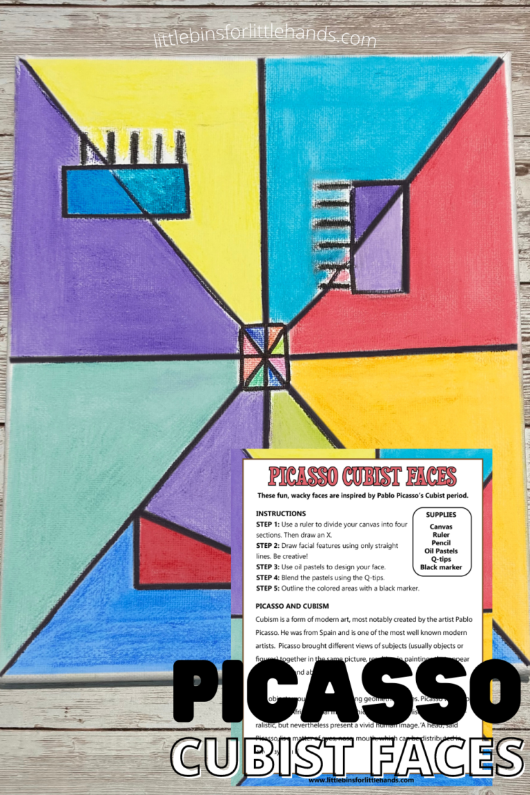 Picasso Faces For Kids - Little Bins for Little Hands