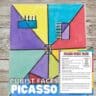 Picasso Snowman Art Activity - Little Bins for Little Hands