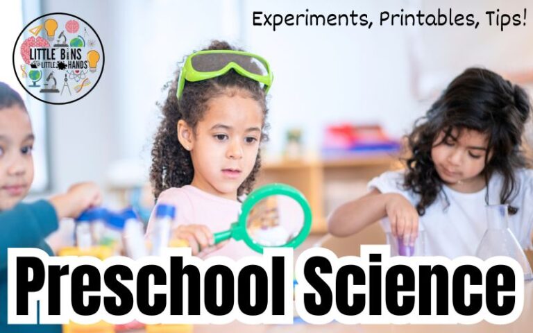 Easy Preschool Science Experiments for Home or Classroom