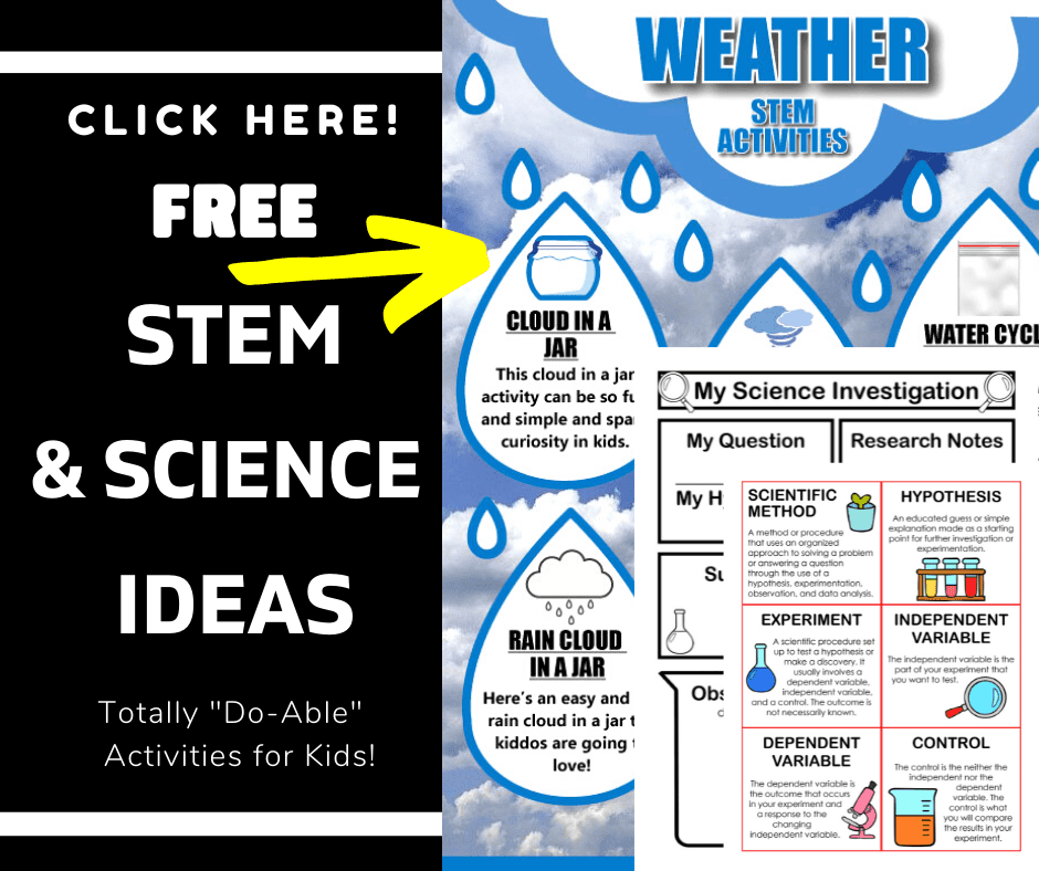 How Does Rain Form - Little Bins for Little Hands