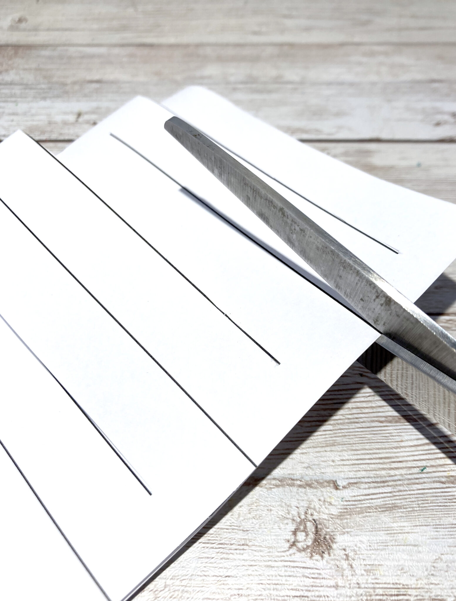 Walking Through Paper Challenge - Little Bins for Little Hands