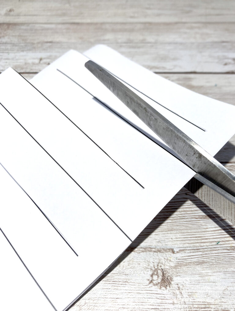 Walking Through Paper Challenge - Little Bins for Little Hands