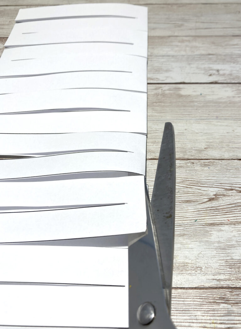 Walking Through Paper Challenge - Little Bins for Little Hands