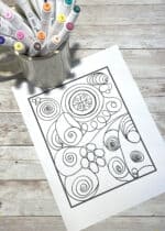 Hilma Af Klint Art For Kids - Little Bins for Little Hands