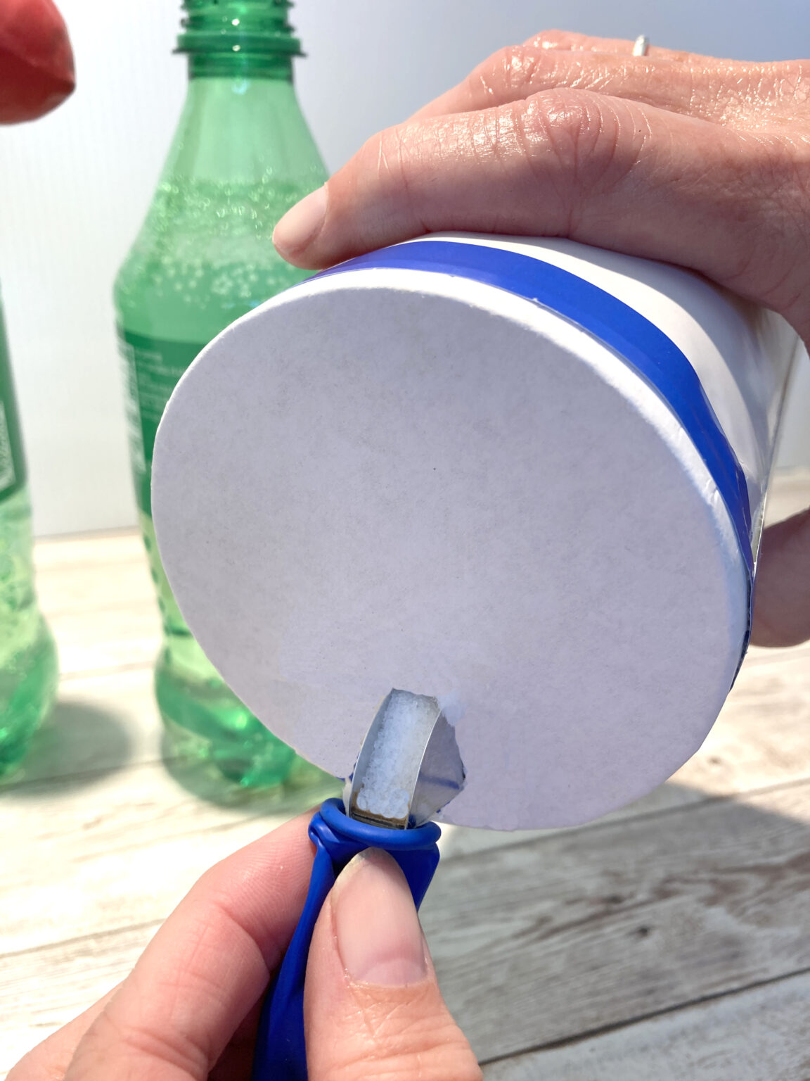 Soda Balloon Experiment - Little Bins for Little Hands