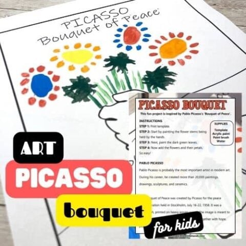 Picasso Snowman Art Activity - Little Bins for Little Hands