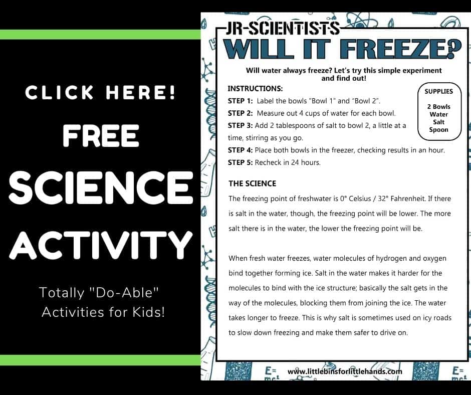 Freezing Water Experiment (Freezing Saltwater)